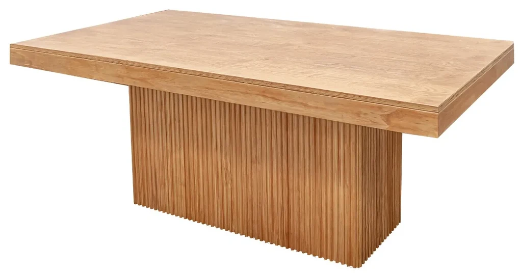 Mesa de Jantar Retangular México - Mel Pinus Kleiner | BIANO